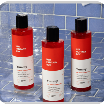 Women's Body Wash for Sensitive Skin | Yummy Shower Gel by Her Fantasy Box