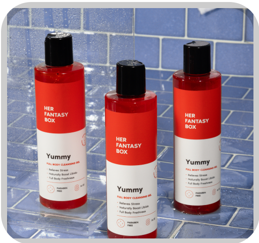 Women's Body Wash for Sensitive Skin | Yummy Shower Gel by Her Fantasy Box