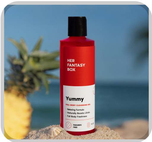 Women's Body Wash for Sensitive Skin | Yummy Shower Gel by Her Fantasy Box