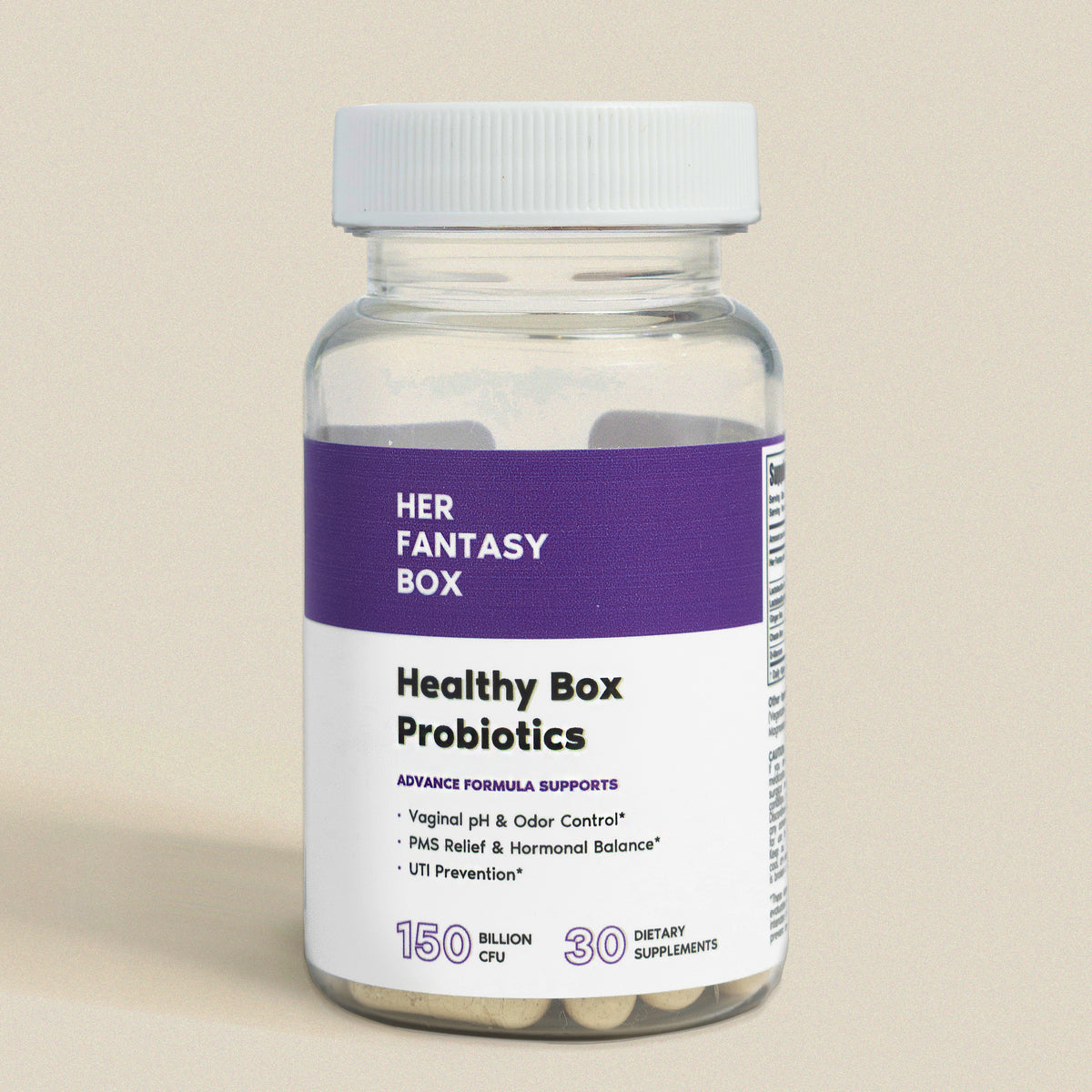 Healthy Box Probiotics for pH, Odor, Pms Relief & Uti Prevention – Her ...