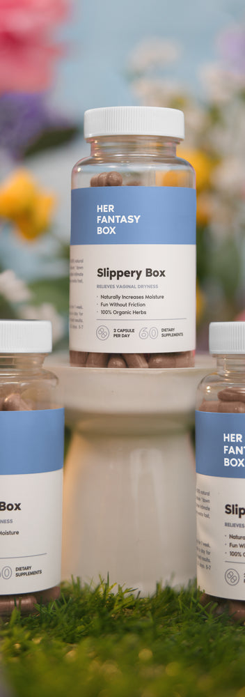 Slippery Box 'Elm Bark' Pills - 3 Pack | Natural Vaginal Moisturizer ...