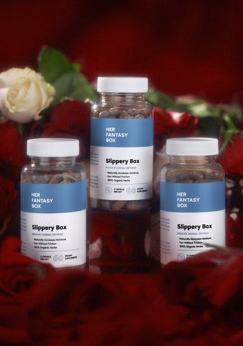 Slippery Box 'Elm Bark' Pills - 3 Pack | Natural Vaginal Moisturizer ...