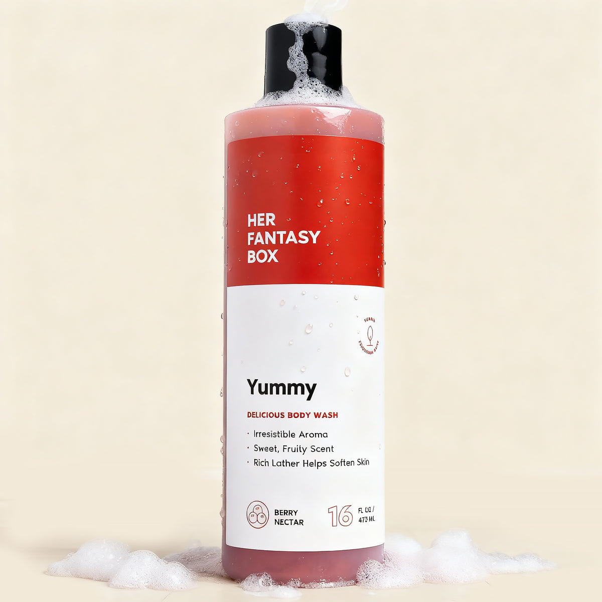 Women's Body Wash for Sensitive Skin | Yummy Shower Gel by Her Fantasy Box